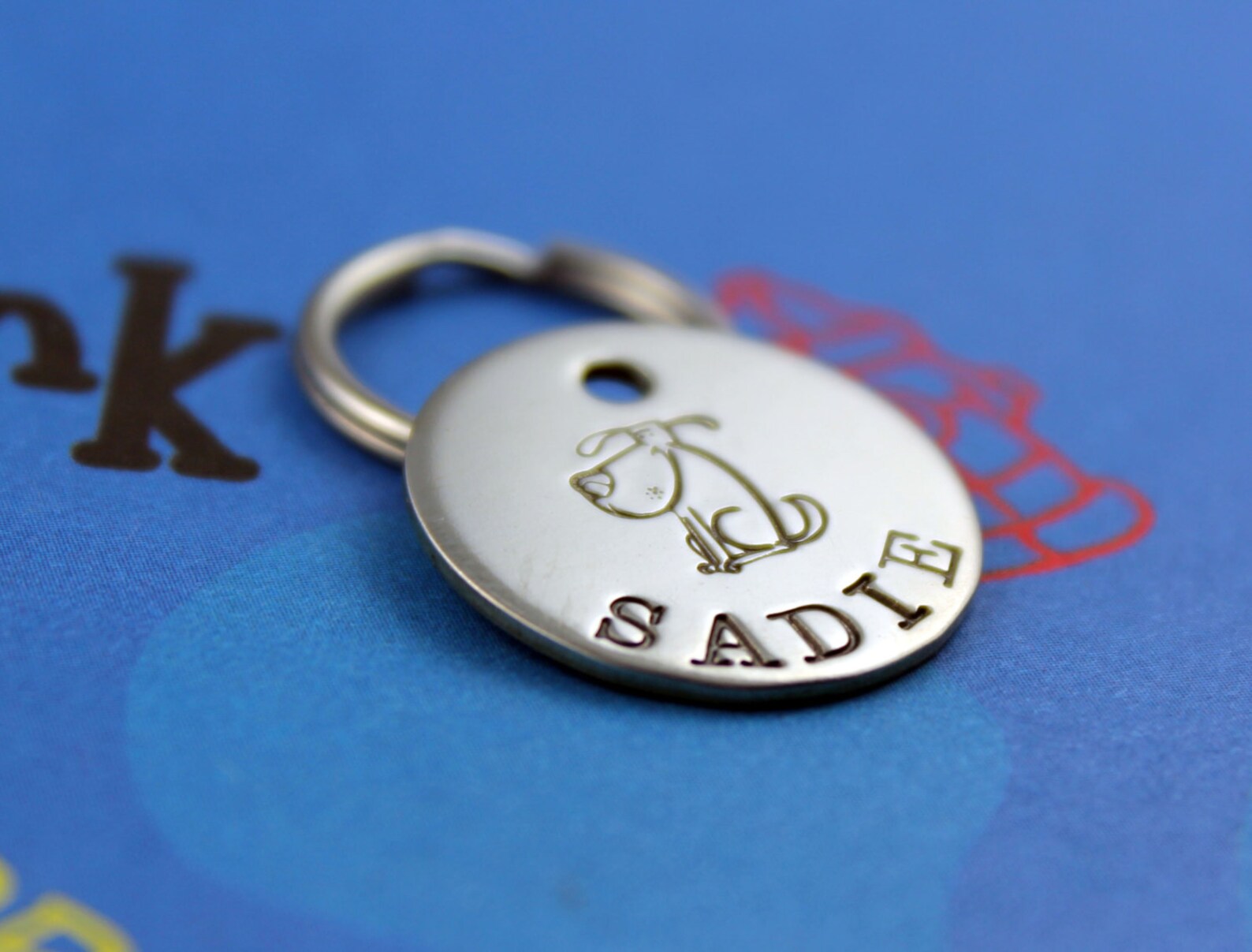 SMALL Cute Dog Tag Customized Pet Tag Small Dog Custom | Etsy