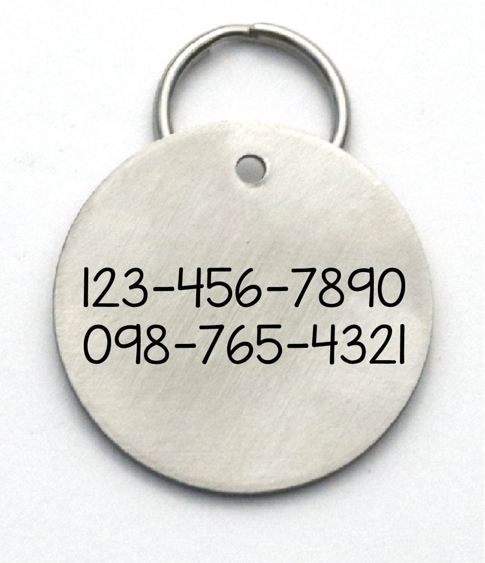 LARGE Dog Tag Personalized Engraved Pet Tag Custom - Etsy