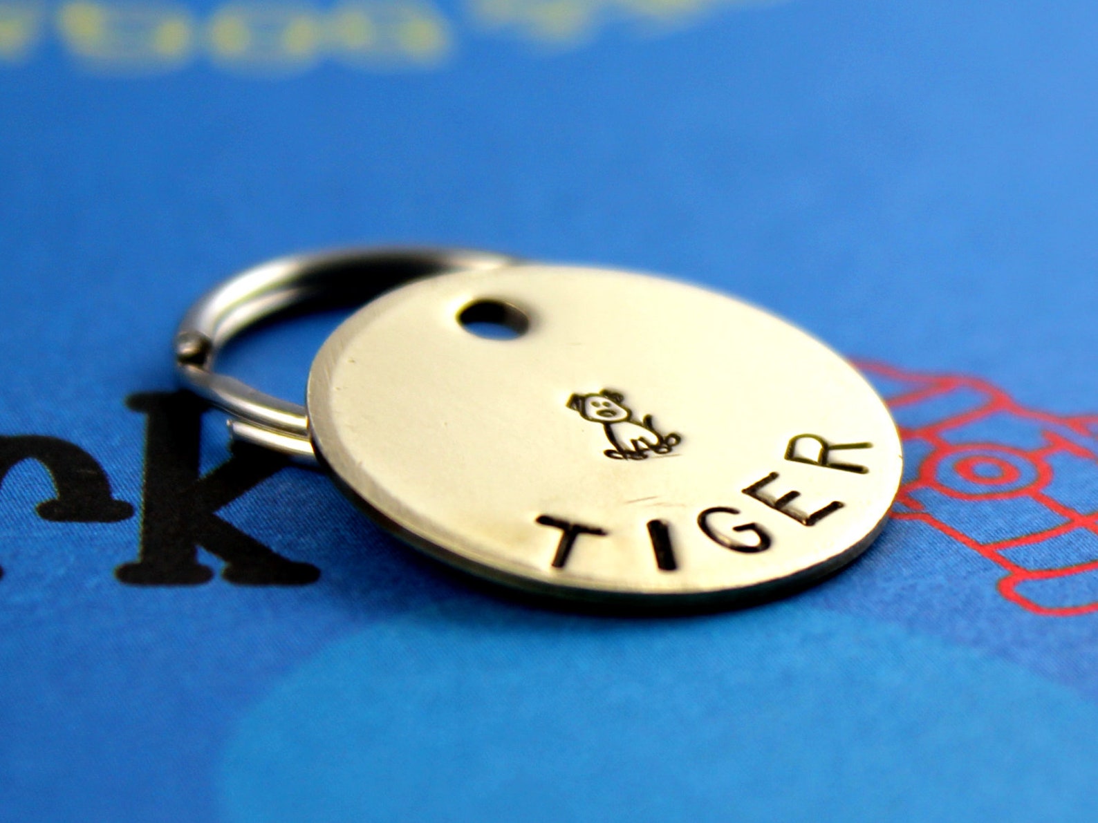 Small Pet Tag Personalized Small Dog Tag Metal Dog ID Tag - Etsy