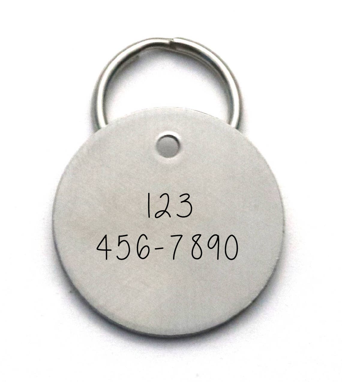 Stainless Steel Engraved Dog Tag - Unique Custom Pet ID - Strong Metal ...