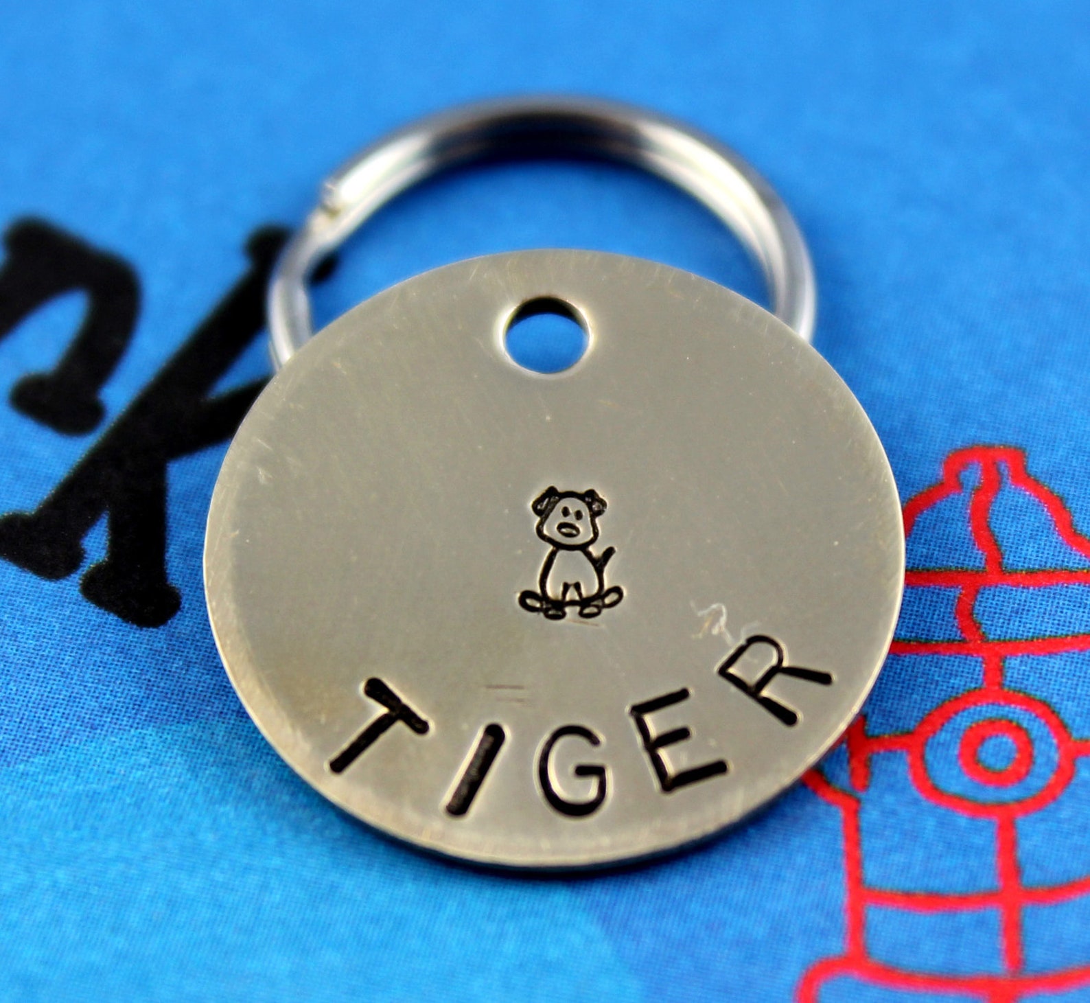 Small Pet Tag Personalized Small Dog Tag Metal Dog ID Tag - Etsy