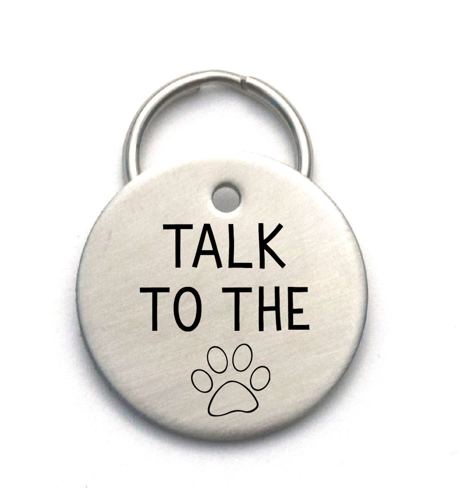 Unique Pet Tag - Handstamped Aluminum Dog Tag, Customized Dog ID Tag ...