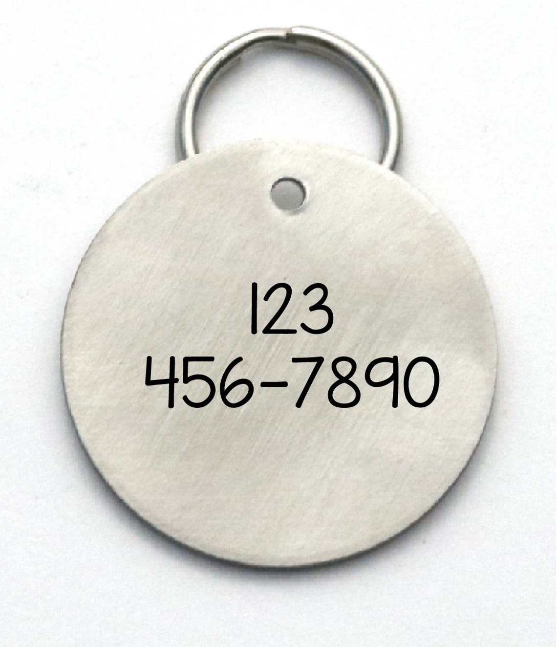 LARGE Dog Tag Personalized Engraved Pet Tag Custom - Etsy