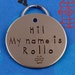 Personalized Dog Name Tag Sturdy Metal Pet Tag Rescued - Etsy