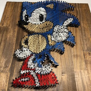Sonic Gaming String Art - Etsy