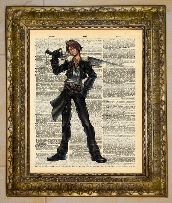 Final Fantasy Squall Drawing