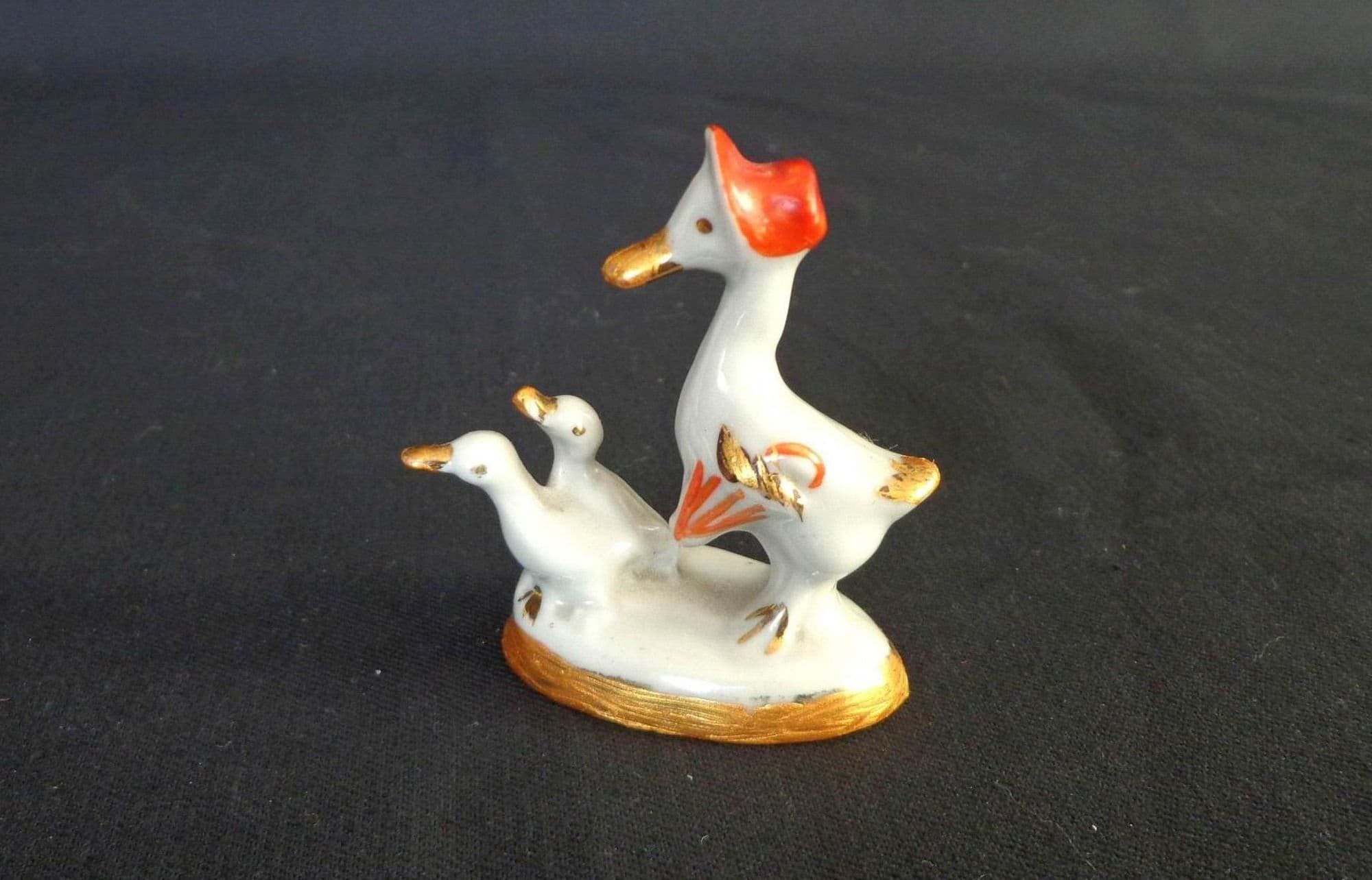 Vintage Soviet Russian Porcelain Figurine. Mother Duck Figure - Etsy