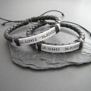 Two Matching Bracelets, Boyfriend Girlfriend Gift, Set of TWO ...