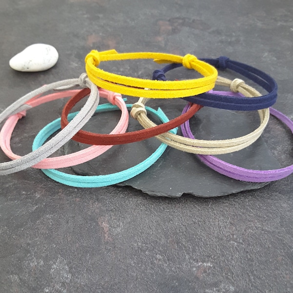 Suede Bracelet - Etsy