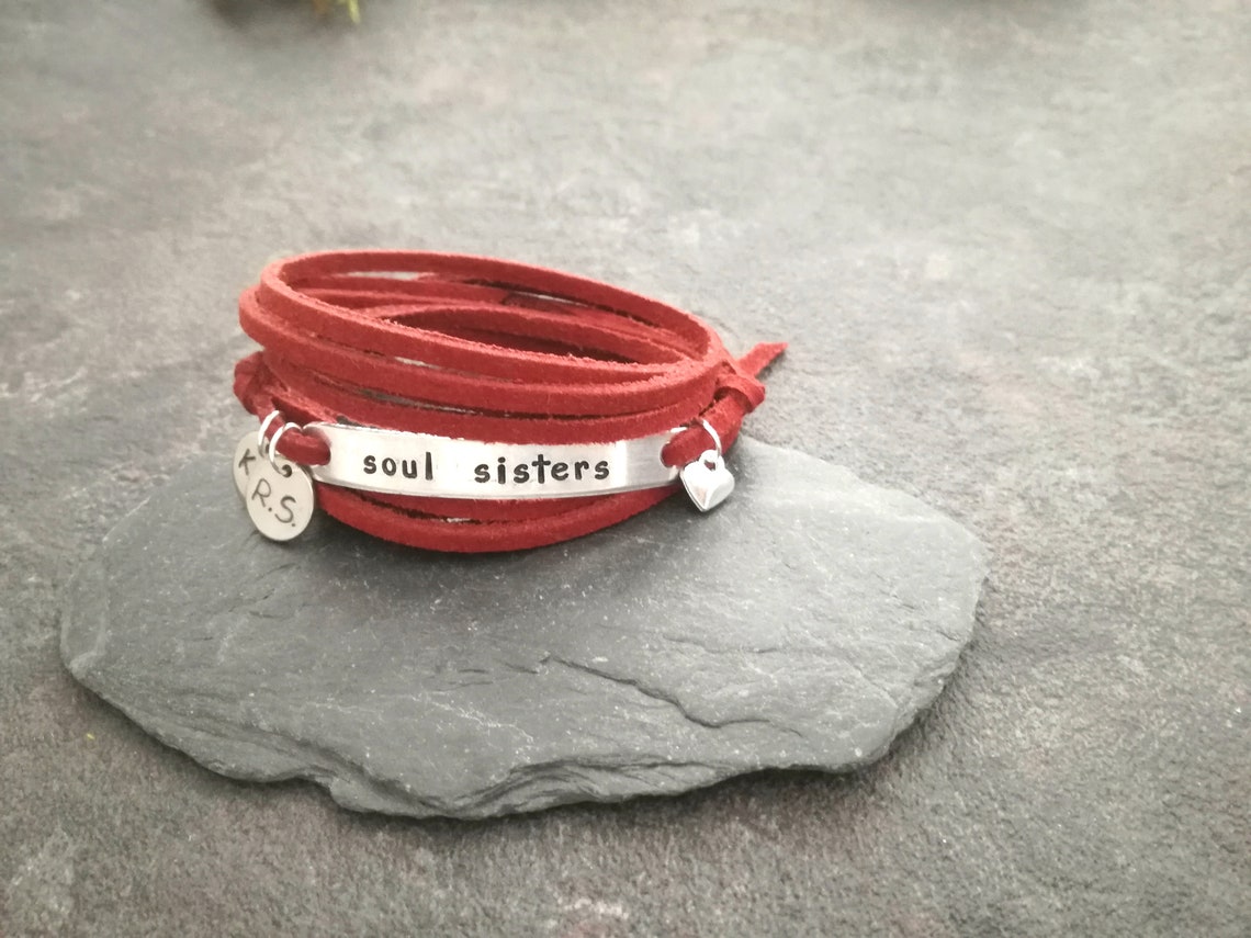 Soul Sisters Bracelet Personalized Bracelet for Your Soul - Etsy