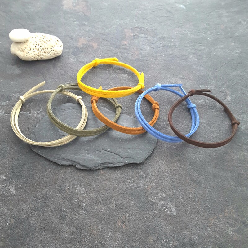 Suede Bracelet - Etsy