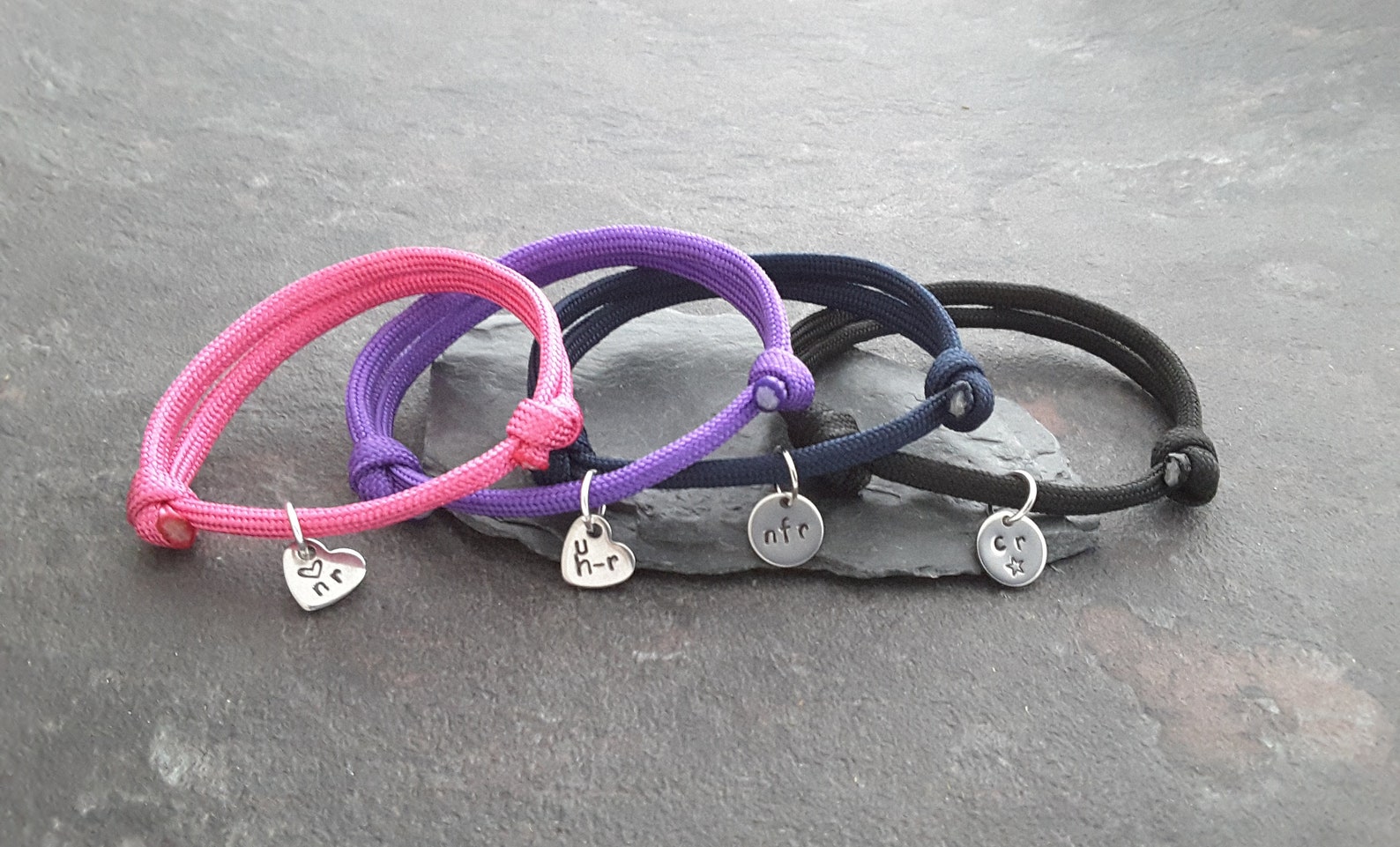 Your initials Friends initials Friendship bracelets | Etsy