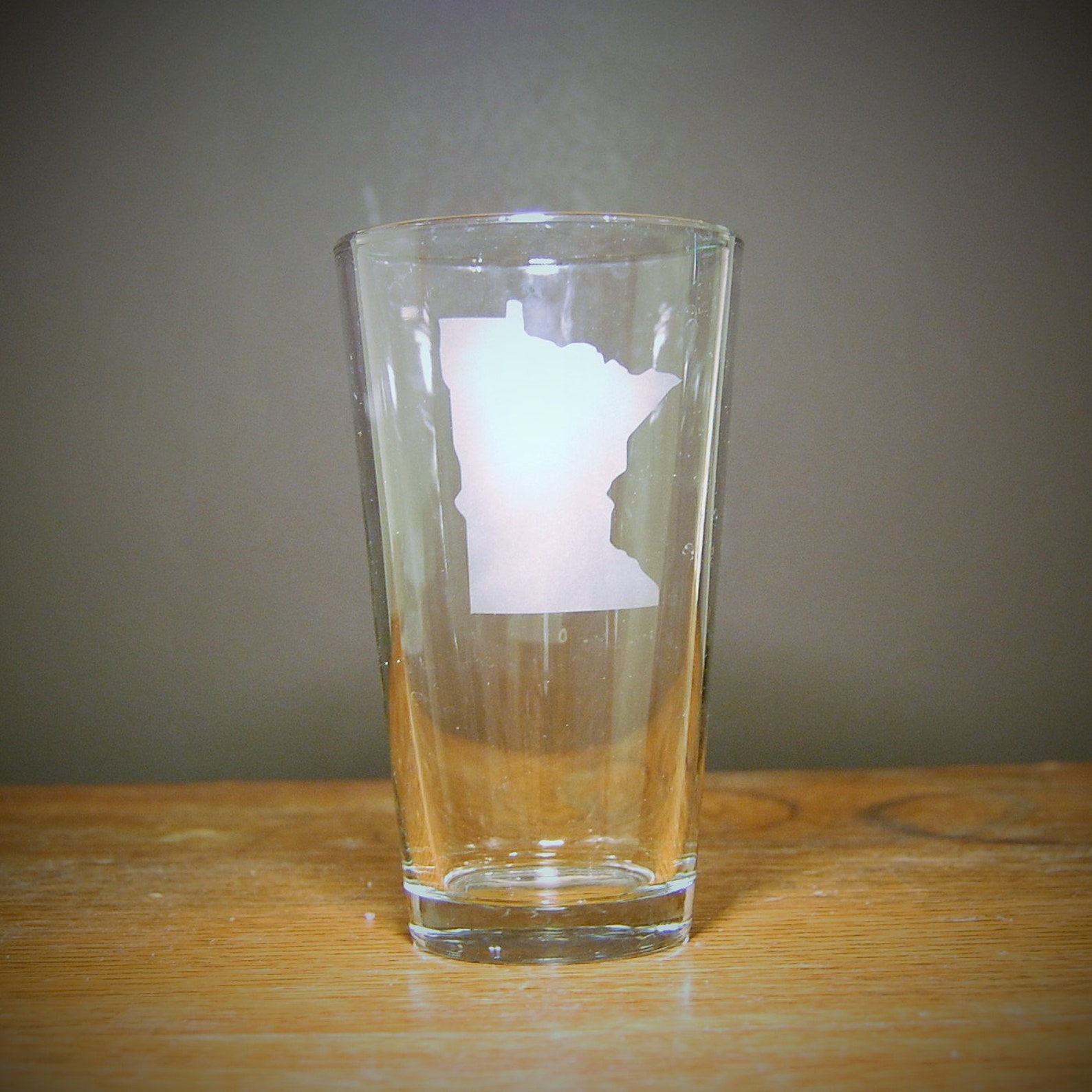 Custom State Pint Glass Any State - Etsy