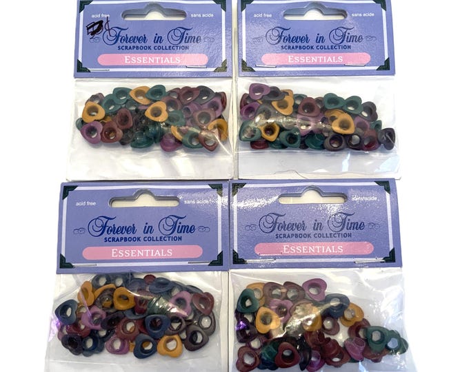 Heart Shaped Eyelets 3/8" Assorted Colors - 160 Pieces - Etsy