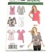 Misses Knit Tops Sewing Pattern - Simplicity 1916 - Size 16-24 Uncut - Etsy