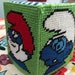 Smurf Tissue Box - Etsy