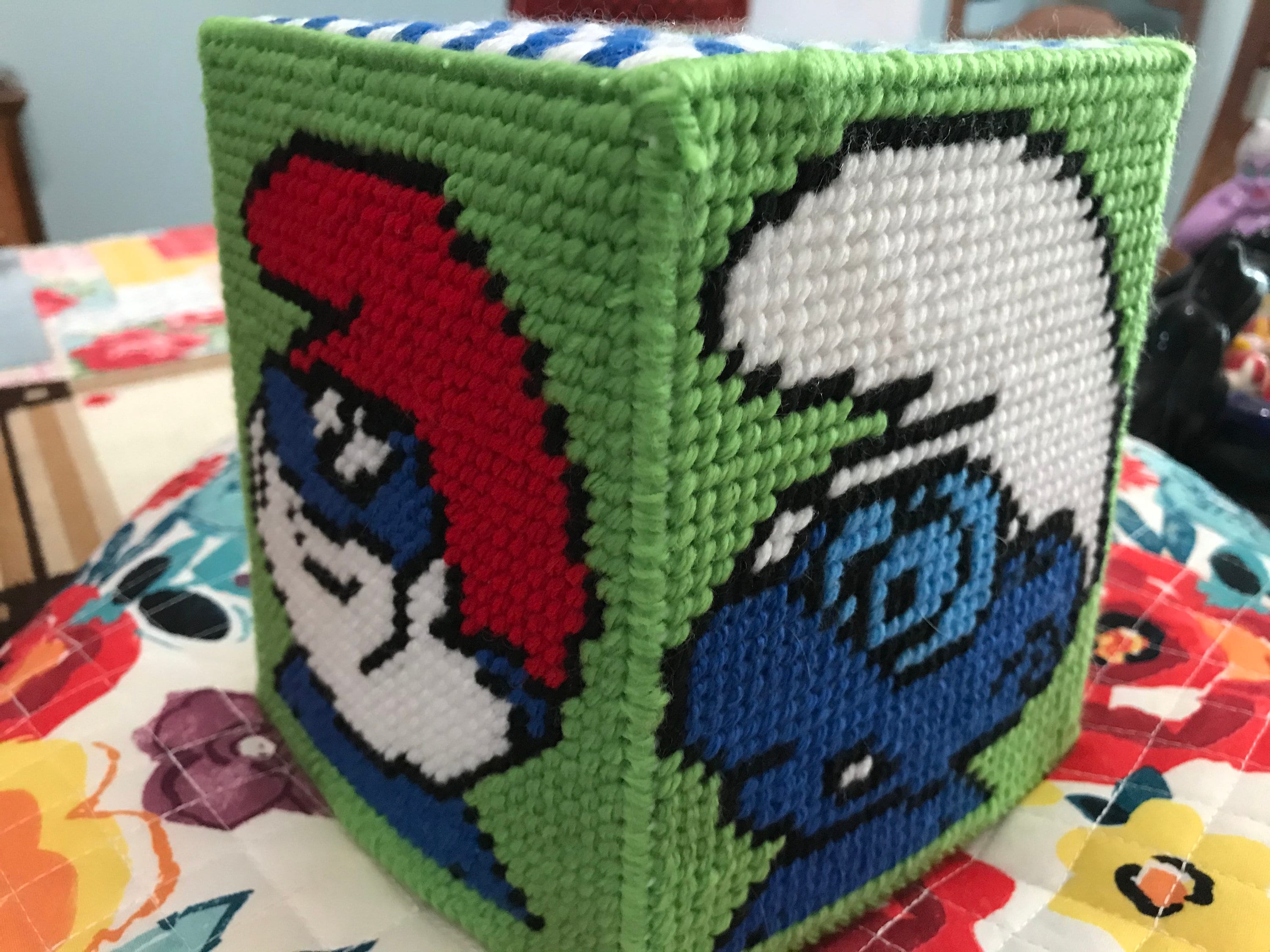 Smurf Tissue Box - Etsy