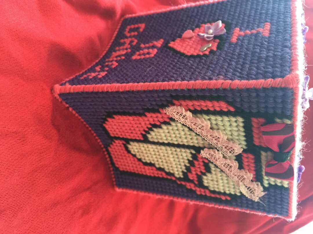 Love to Dance Tissue Box in Plastic Canvas - Etsy