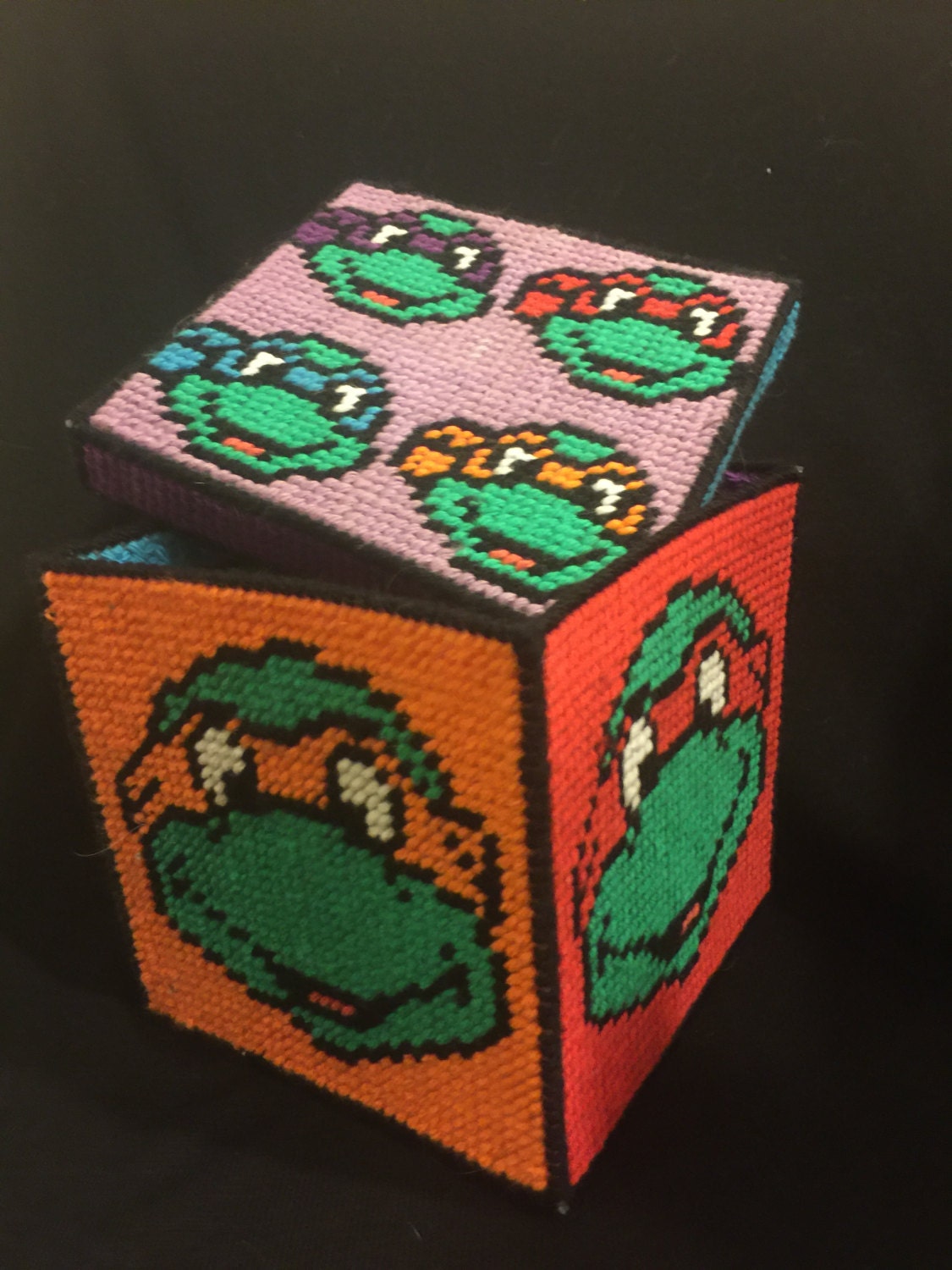 Teenage Mutant Ninja Turtle Box - Etsy