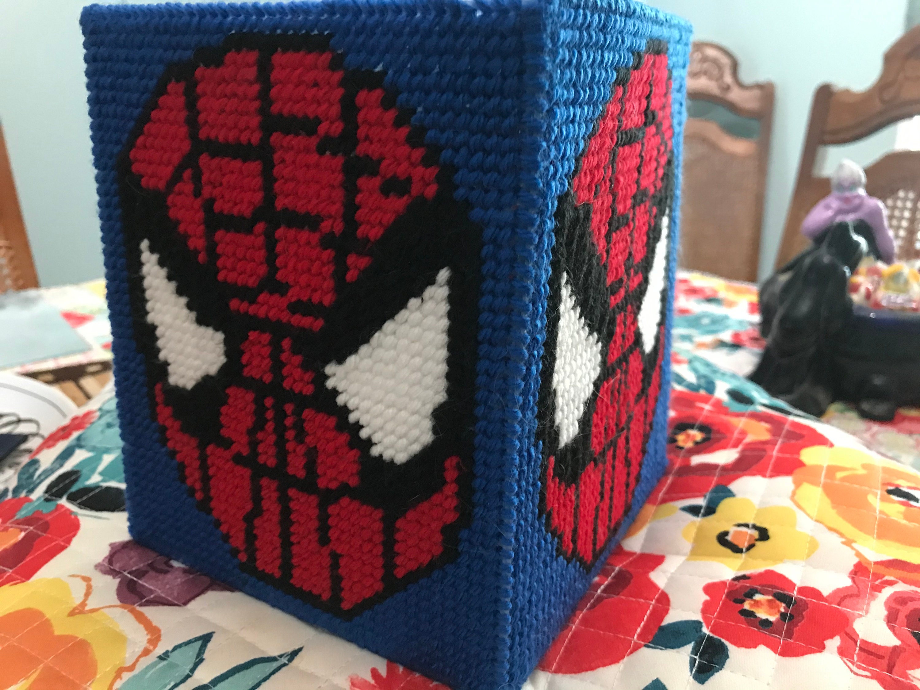 Spider-man Tissue Box - Etsy