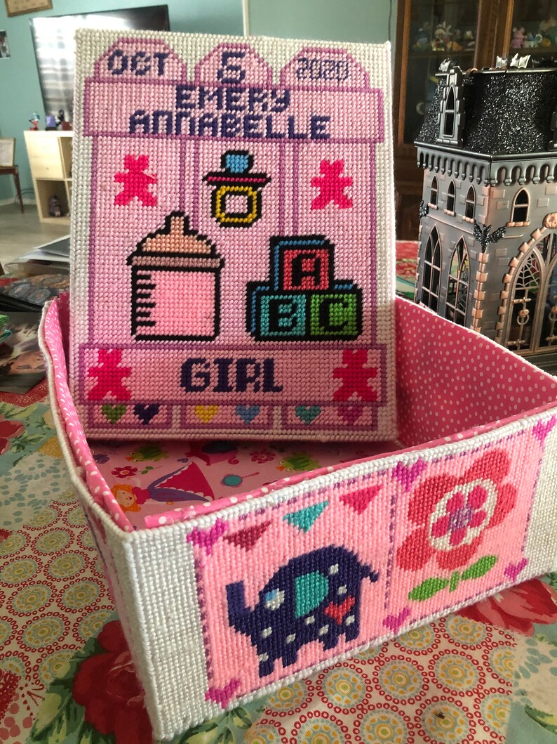 Baby Girl Keep Sake Box - Etsy