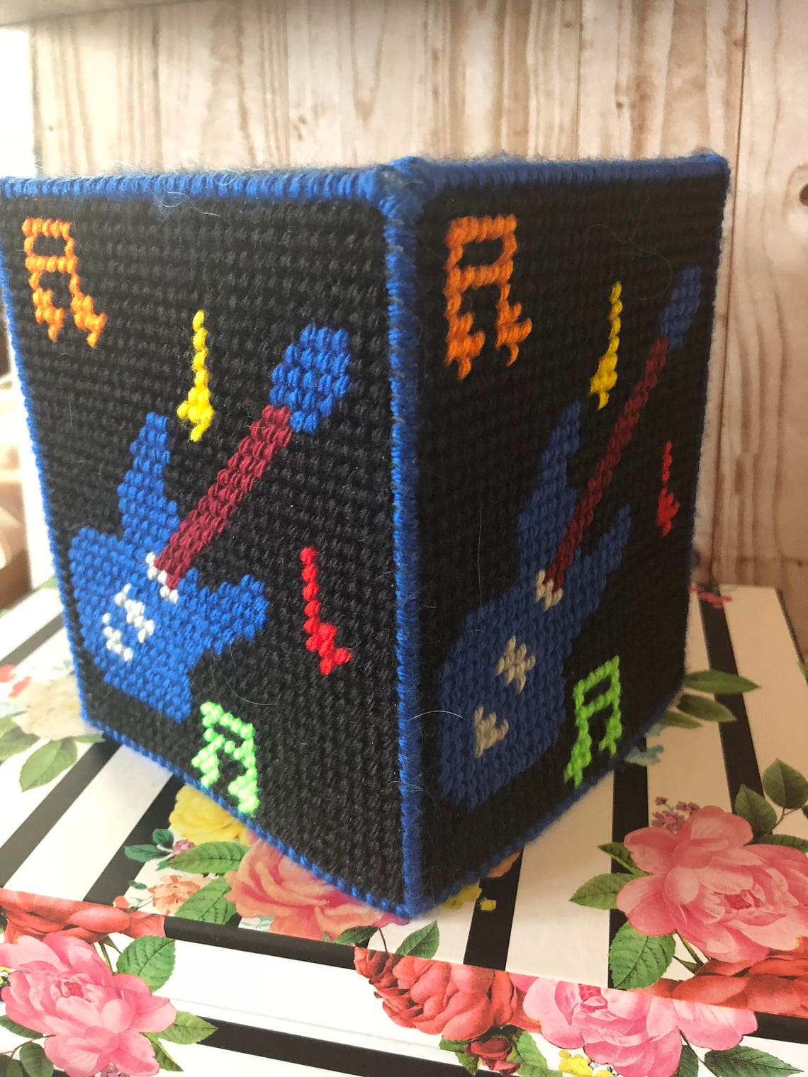 Music Lover Tissue Box Cover - Etsy