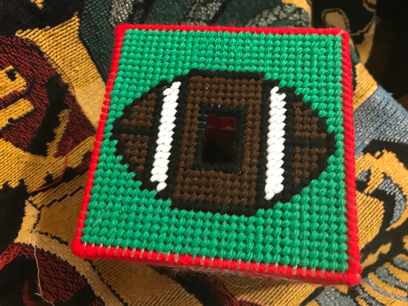 Ohio State Tissue Box - Etsy