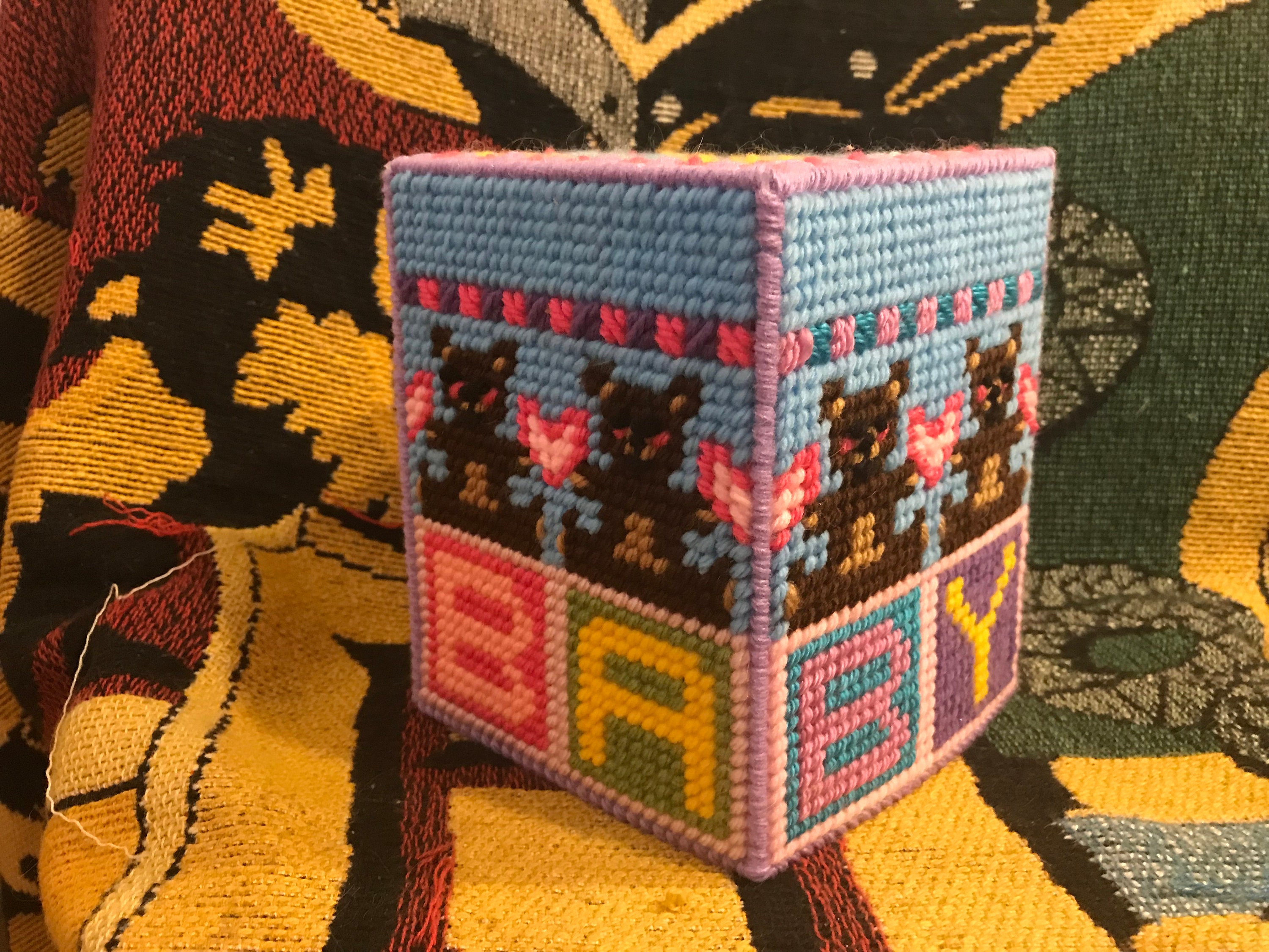 Baby Bear Tissue Box - Etsy