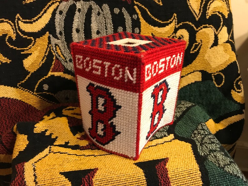 Red Sox’s Tissue Box Cover - Etsy