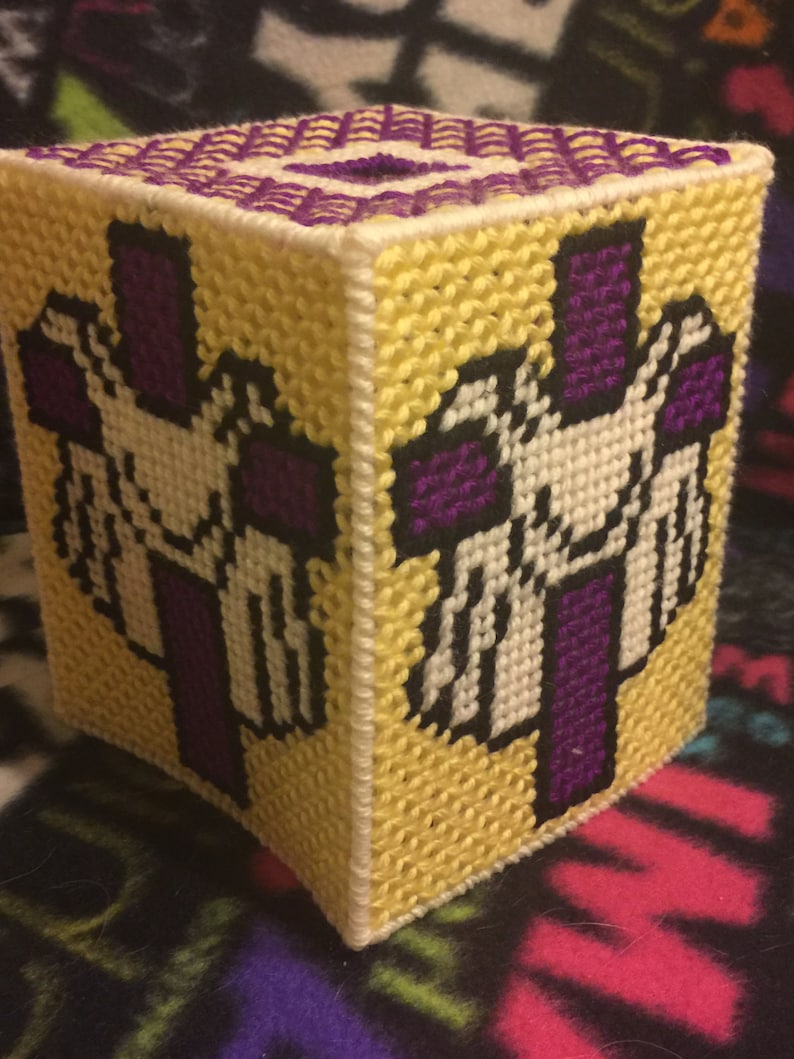 Cross Tissue Box - Etsy