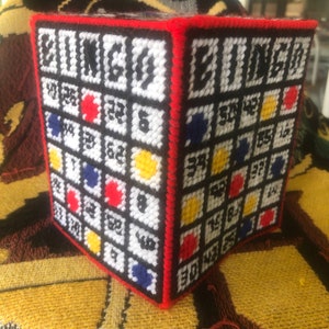 Bingo Tissue Box Cover - Etsy