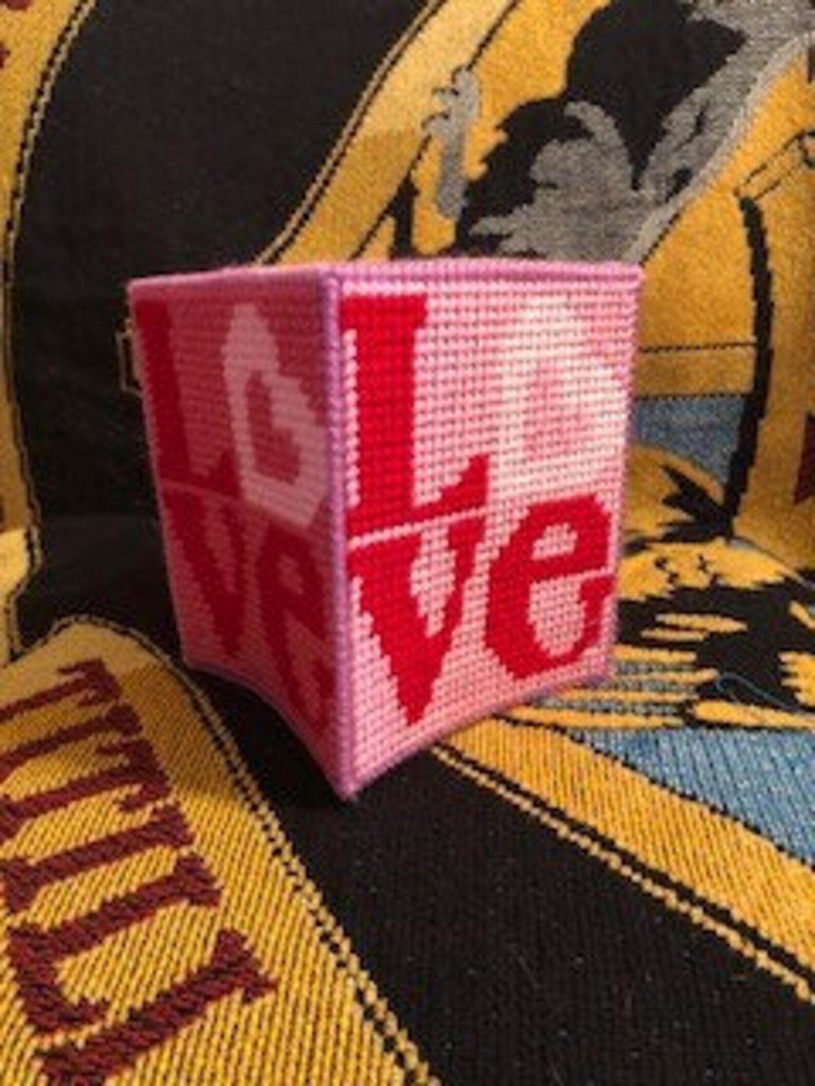Love Tissue Box Cover - Etsy