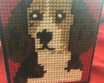 Plastic Canvas Tissue Box Cover Patriots - Etsy