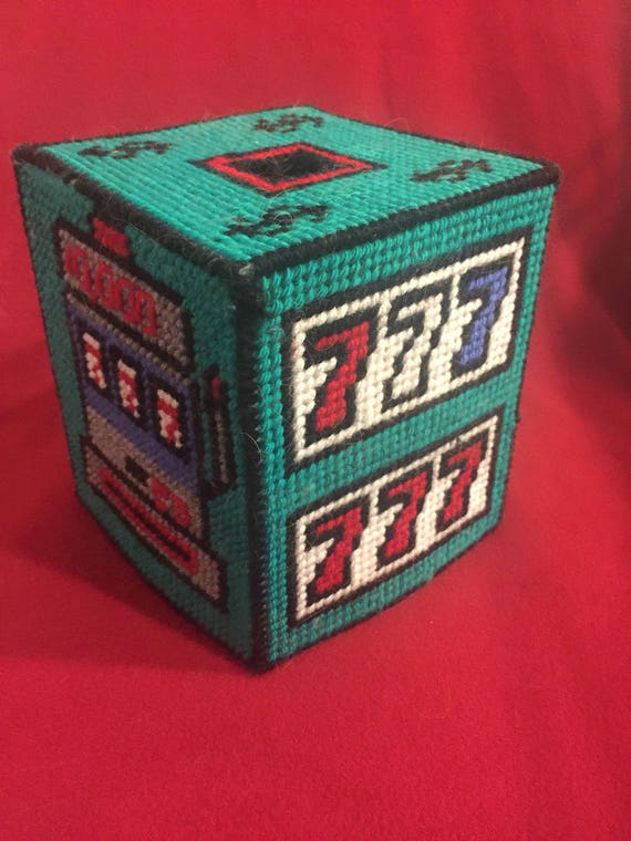 Lucky 7s Tissue Box Cover | Etsy