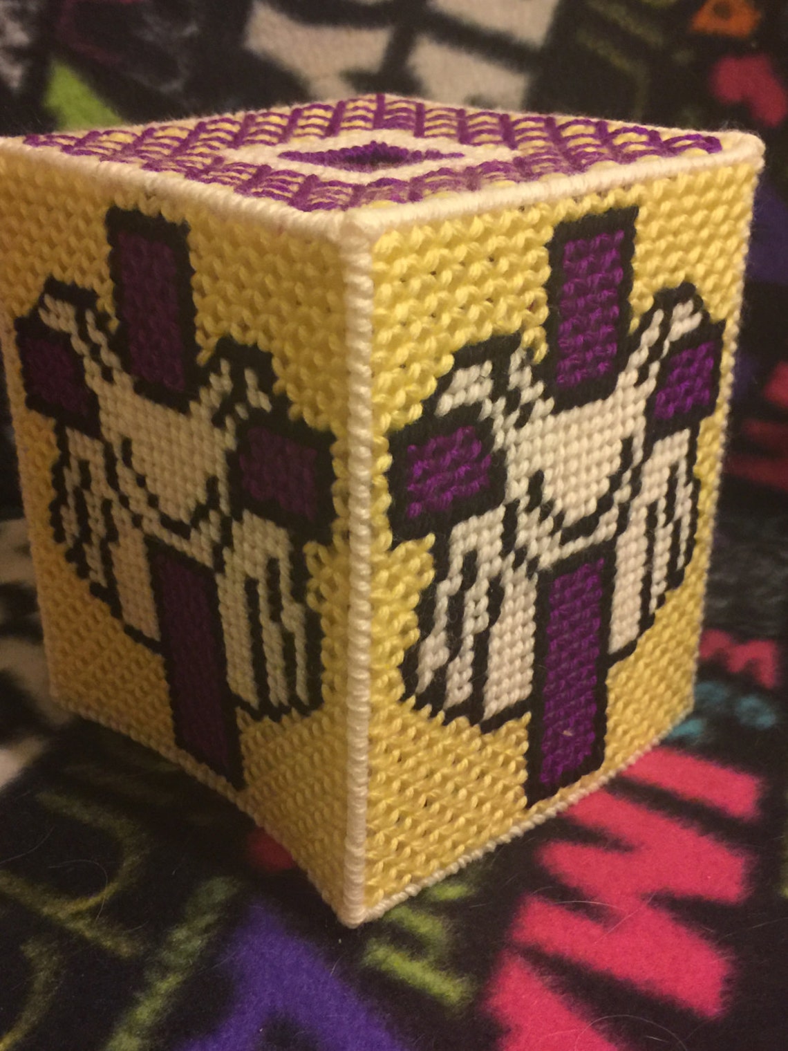 Cross Tissue Box - Etsy