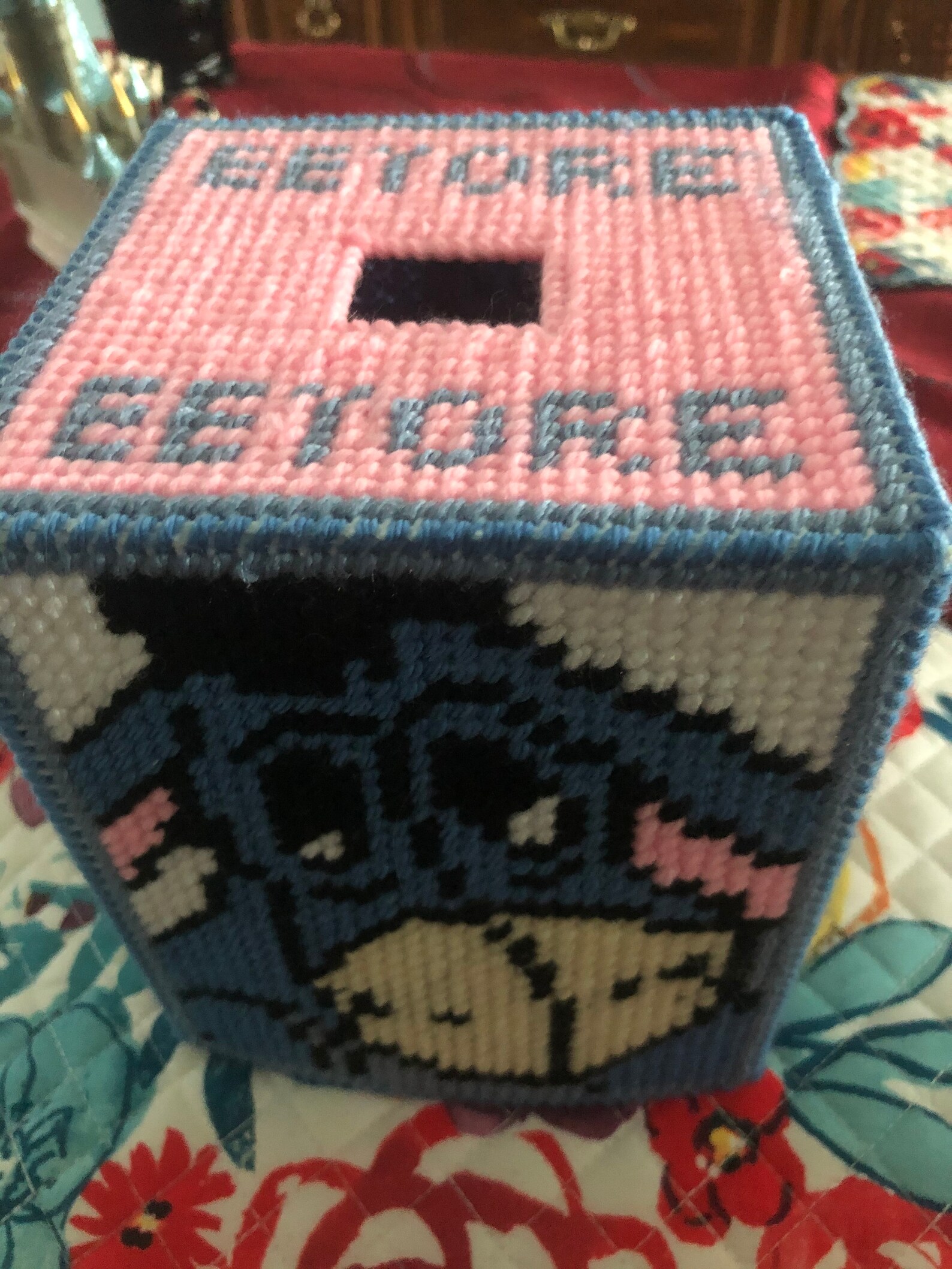 Eeyore Tissue Box Cover - Etsy