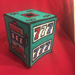 Lucky 7s Tissue Box Cover - Etsy