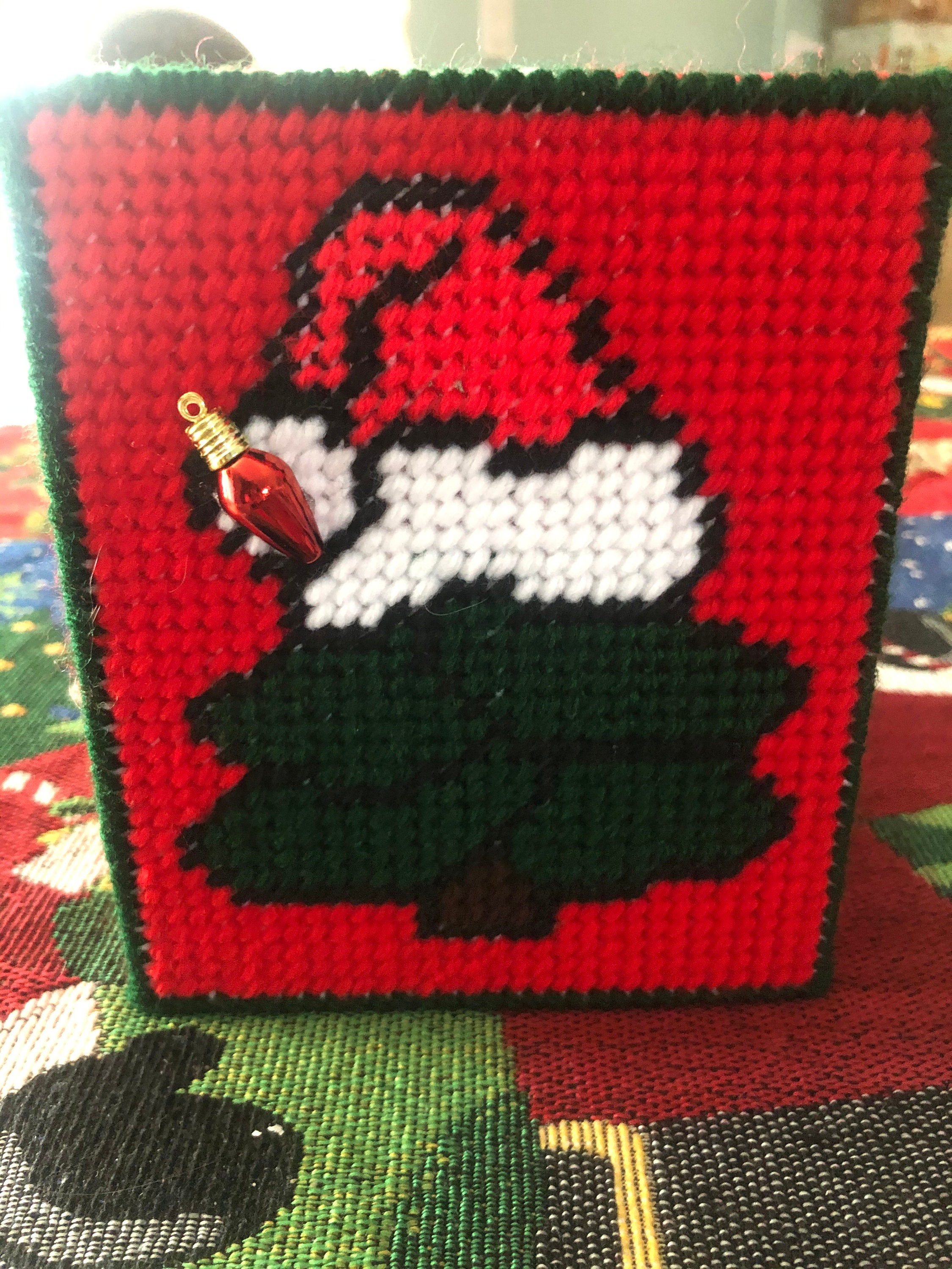 Christmas Tree Tissue Box - Etsy