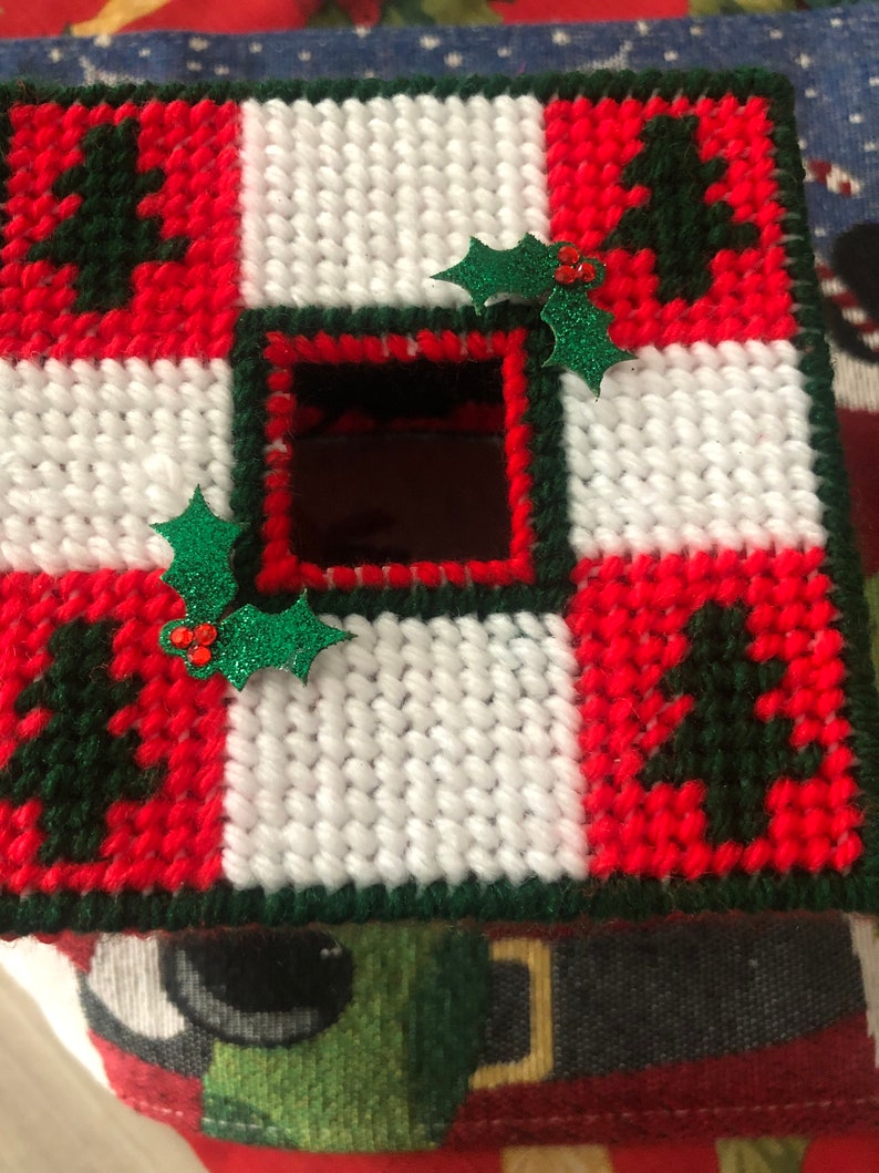 Christmas Tree Tissue Box - Etsy