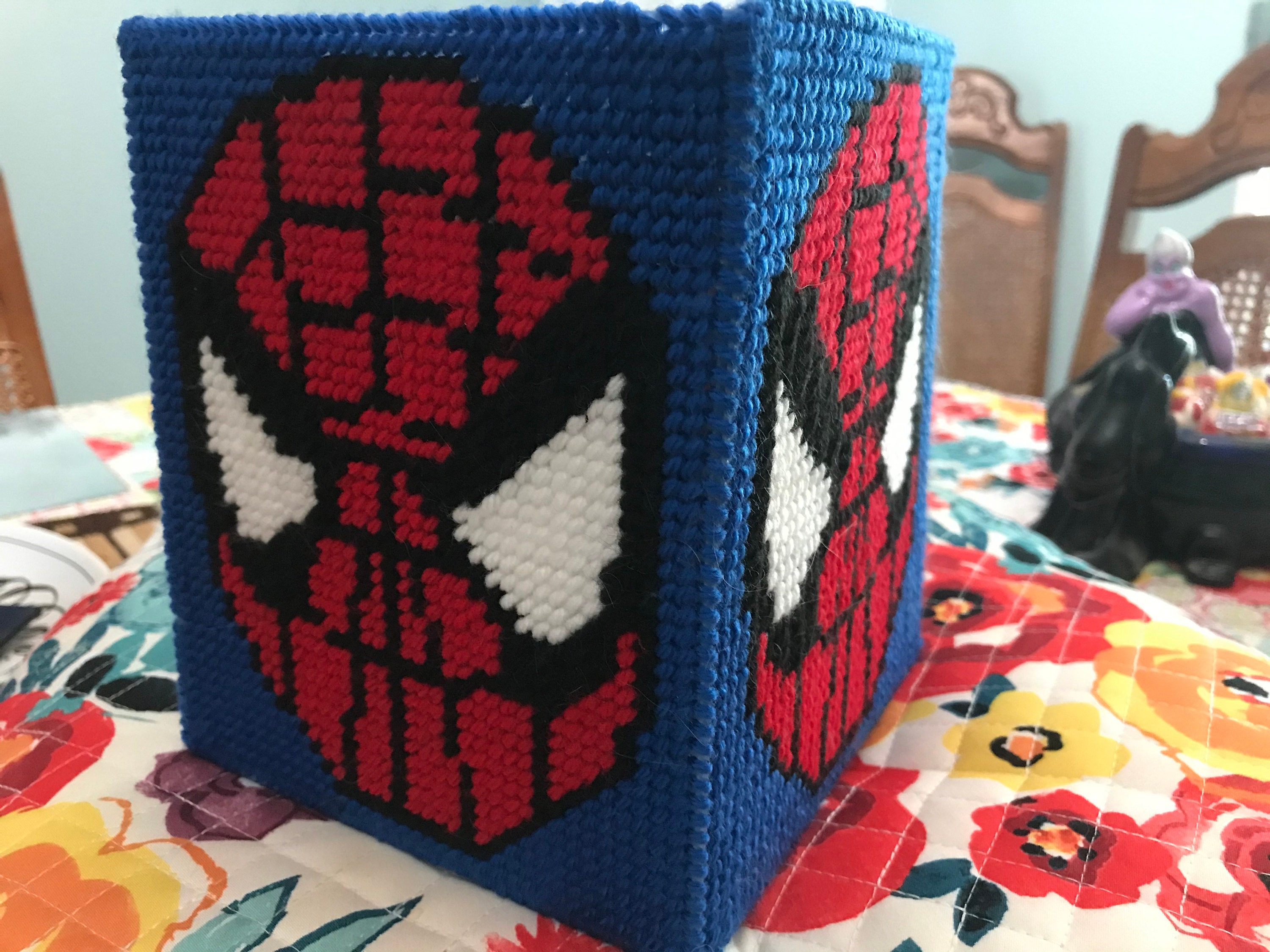 Spider-man Tissue Box - Etsy