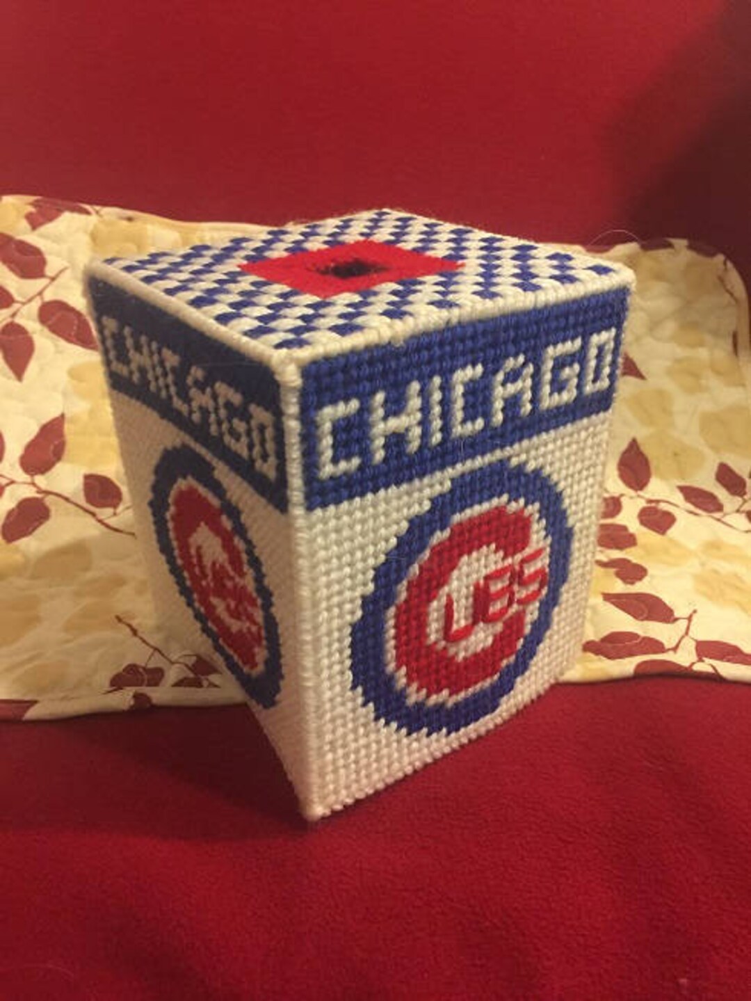 Cubs Tissue Box - Etsy