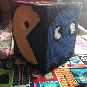PAC Man Tissue Box - Etsy