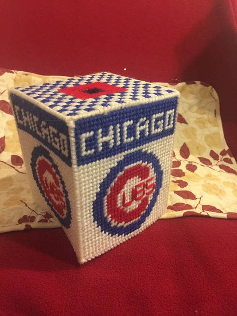 Cubs Tissue Box - Etsy