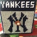 Yankees Plastic Canvas Tissue Box Cover - Etsy