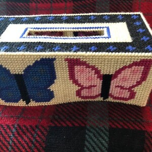 Butterfly Tissue Box Cover - Etsy