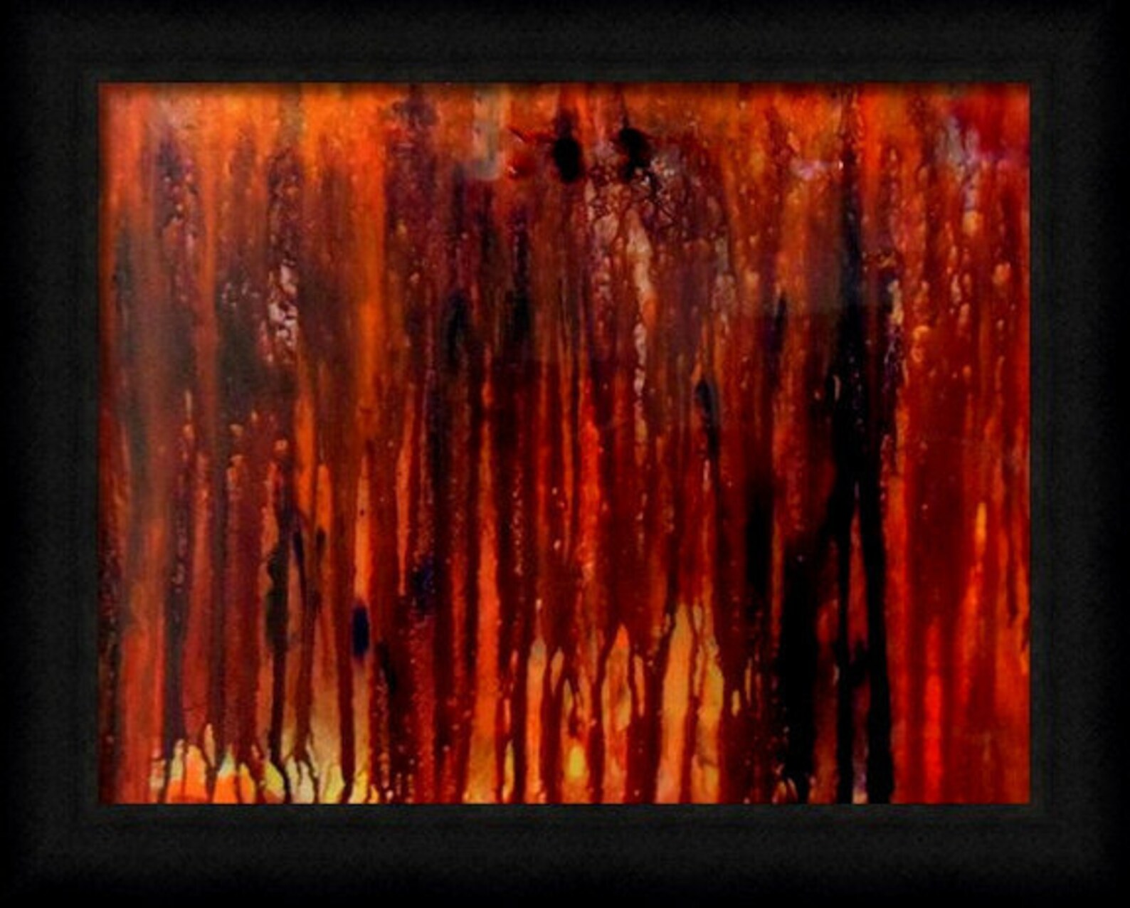 Abstract Resin Art Framed Canvas Painting Etsy abstract-resin-art-framed-canvas-painting-etsy