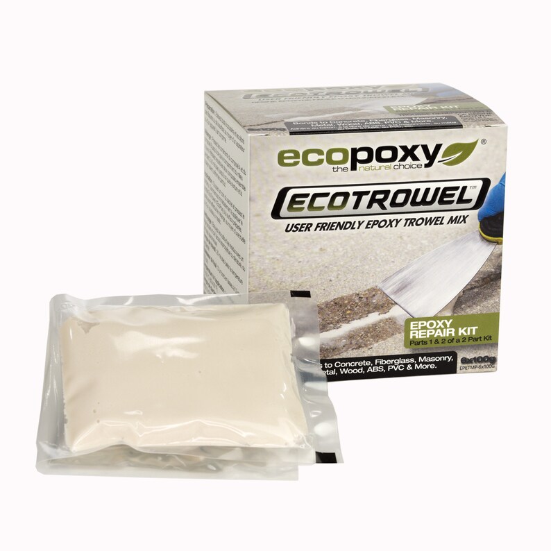 Ecopoxy Ecotrowel Repair Kit Vertical Epoxy Troweling - Etsy