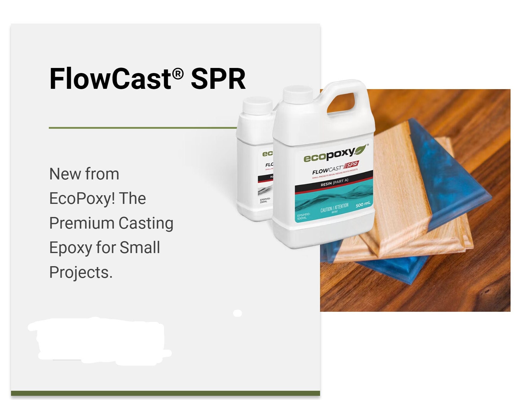 Molding and Casting Epoxy Resin for Small Projects. Flowcast SPR by Ecopoxy - Etsy