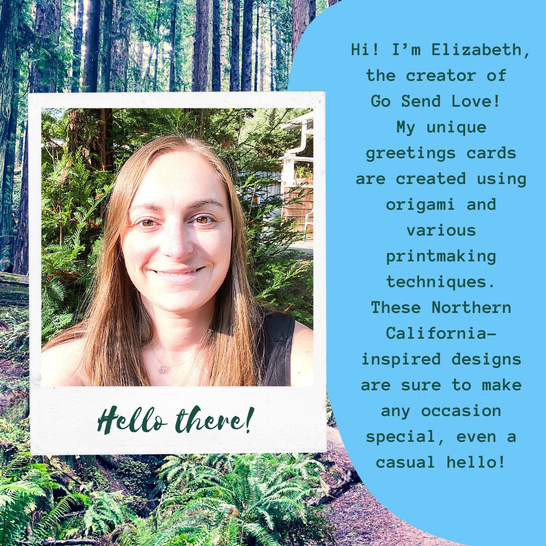 California Poppy Flower Note Card, Botanical Wildflower Stationery ...