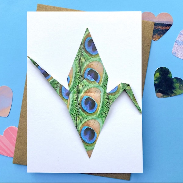 Handmade Origami Birthday Card - Etsy